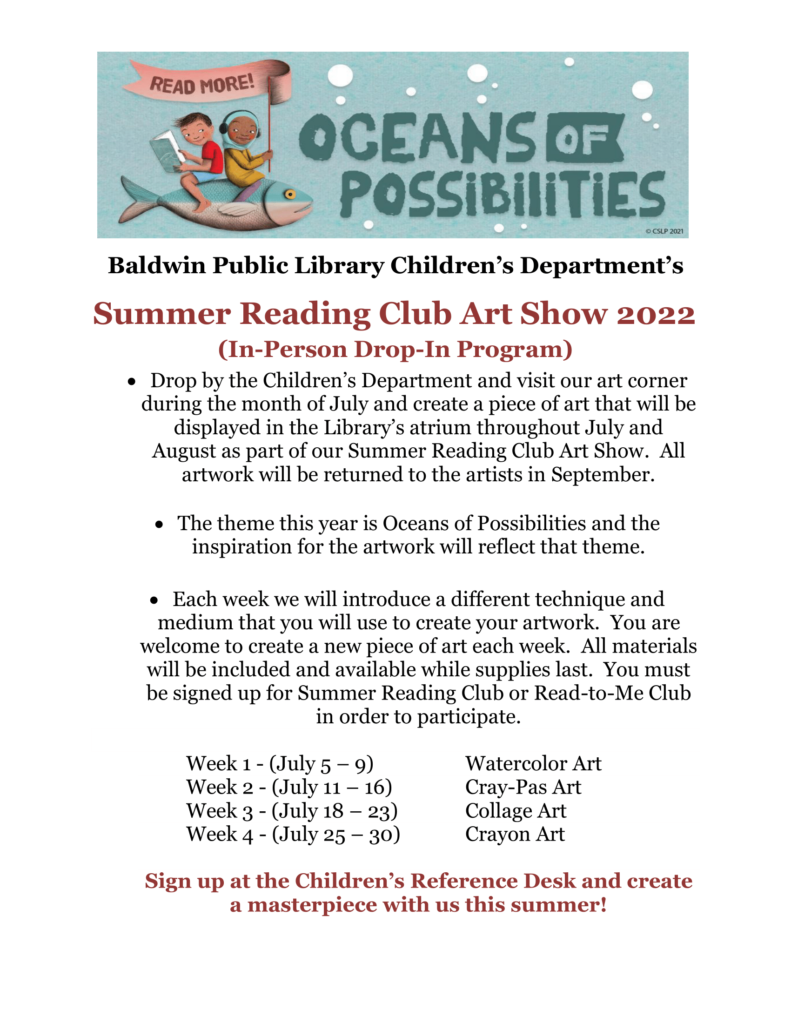 ART SHOW FLYER-1 – Baldwin Public Library