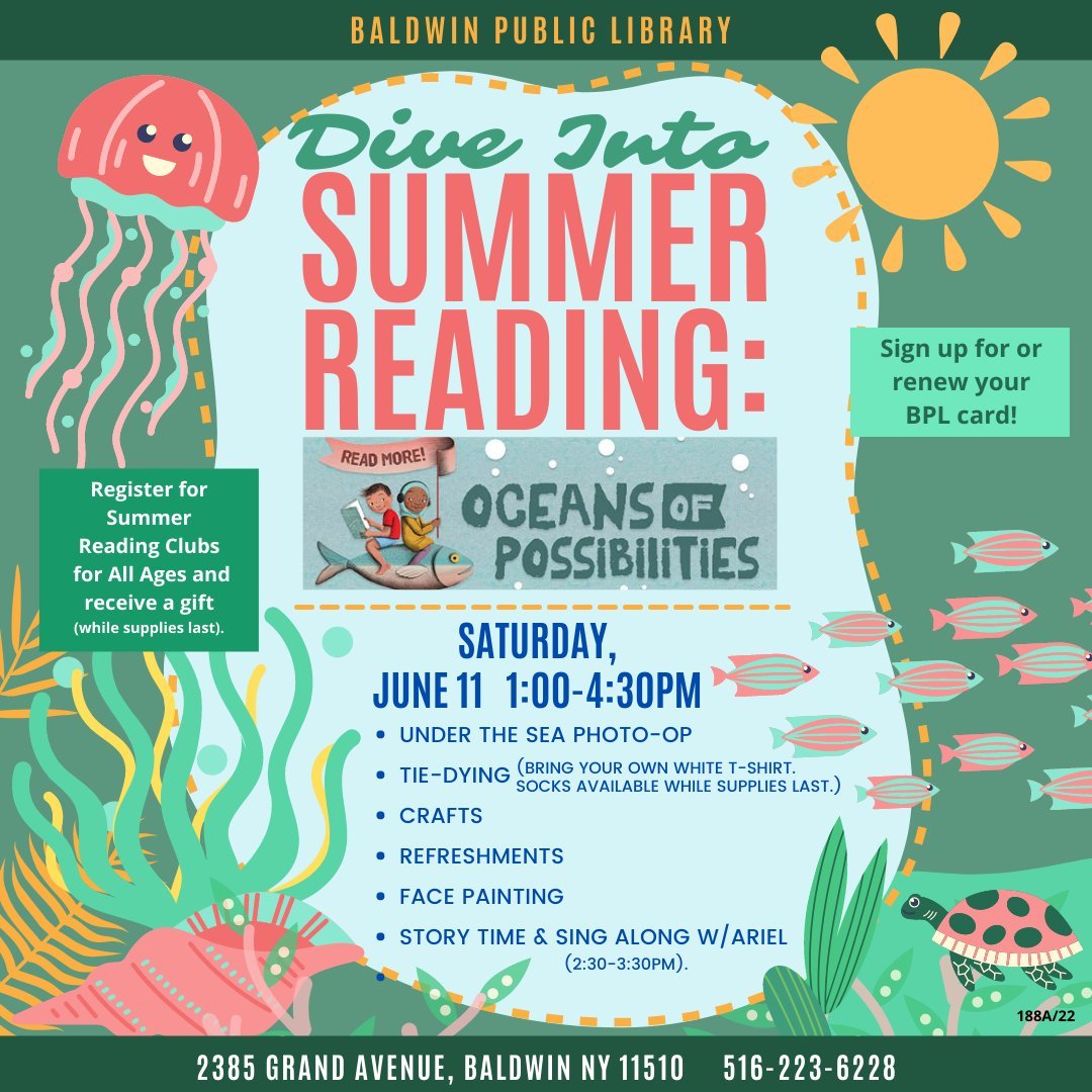 Dive Into Summer Reading – Baldwin Public Library